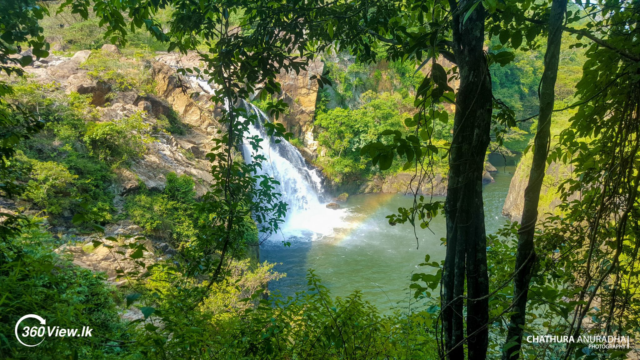 Duwili Ella Waterfall - Walawe Ganga East Fall - 360View.lk - Explore ...