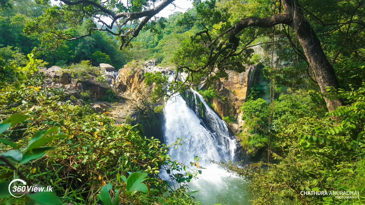 Duwili Ella Waterfall - Walawe Ganga East Fall - 360View.lk - Explore ...